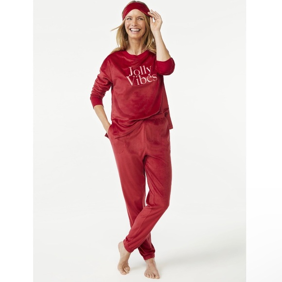 Joyspun | Intimates & Sleepwear | Joyspun Womens Velour Pajama Sleep ...